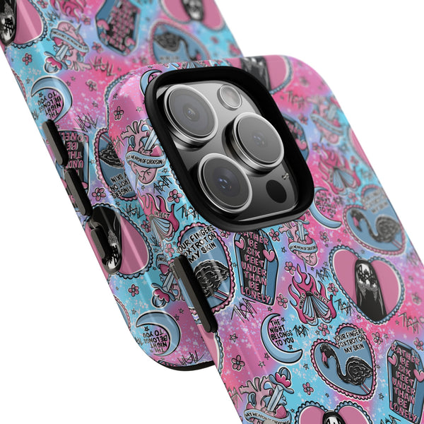 Token Doodles Ombre Phone Case – Beads by Boteo