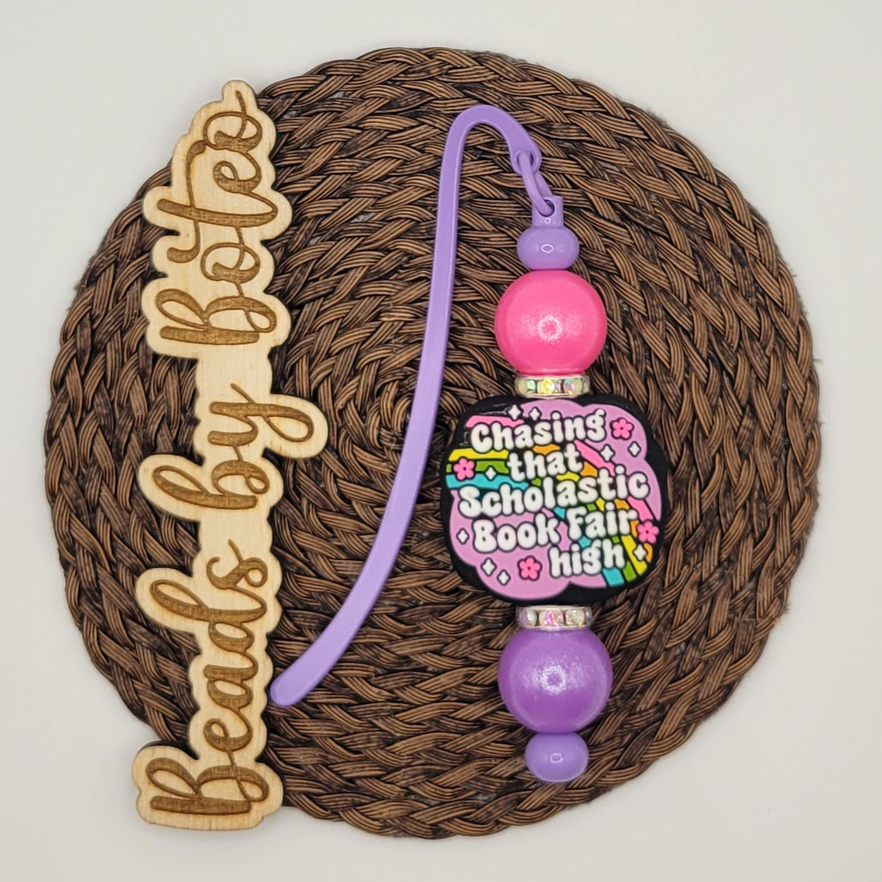 Mini Bookmarks - Chasing That Scholastic Book Fair High – Beads by Boteo
